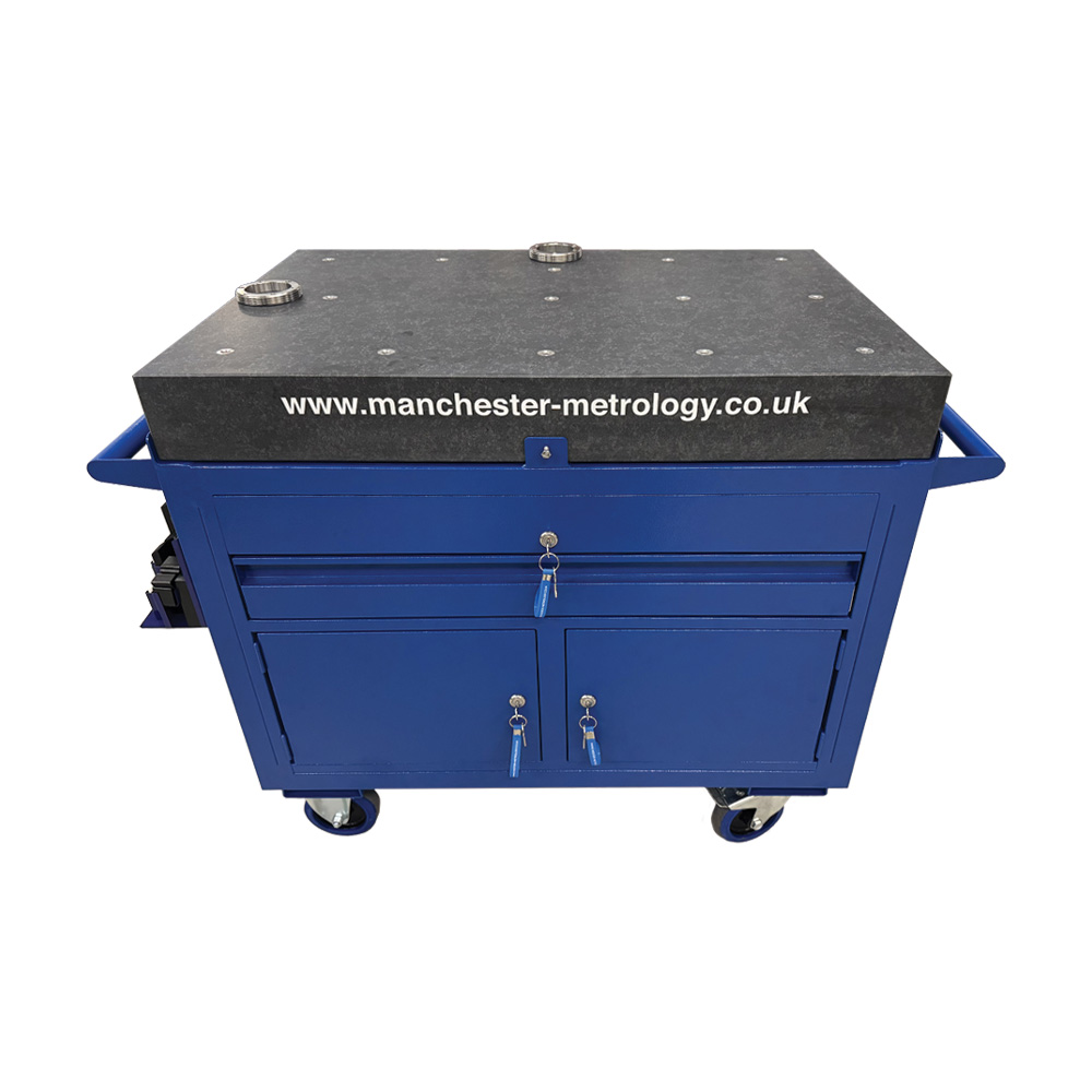 Granite Rolling Cart - Manchester Metrology